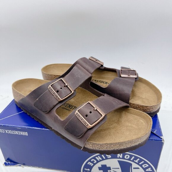 Birkenstock | Shoes | Birkenstock Arizona Sandal Habana Oiled Leather ...